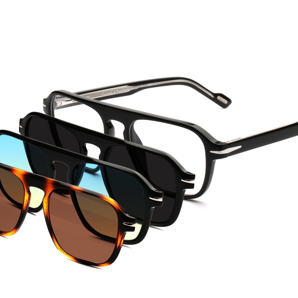 155MM Wide Extra Clip-on Glasses | Oversized Sunglasses for Big Heads ...