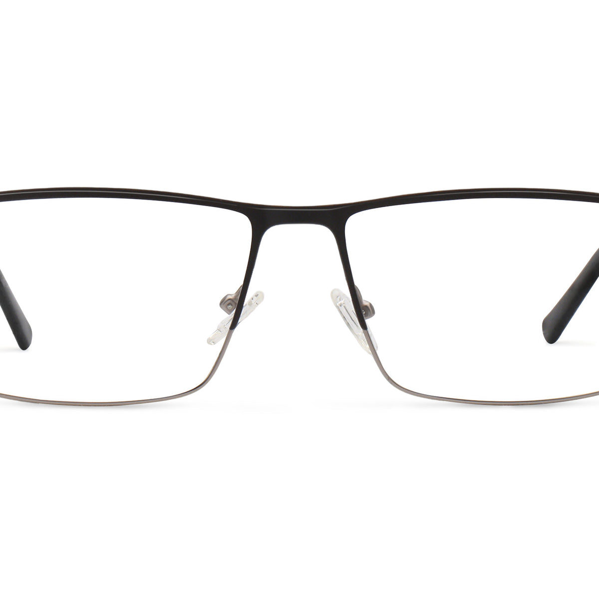 150MM Rectangle Metal Large Glasses | Oversized Eyeglasses for Big ...