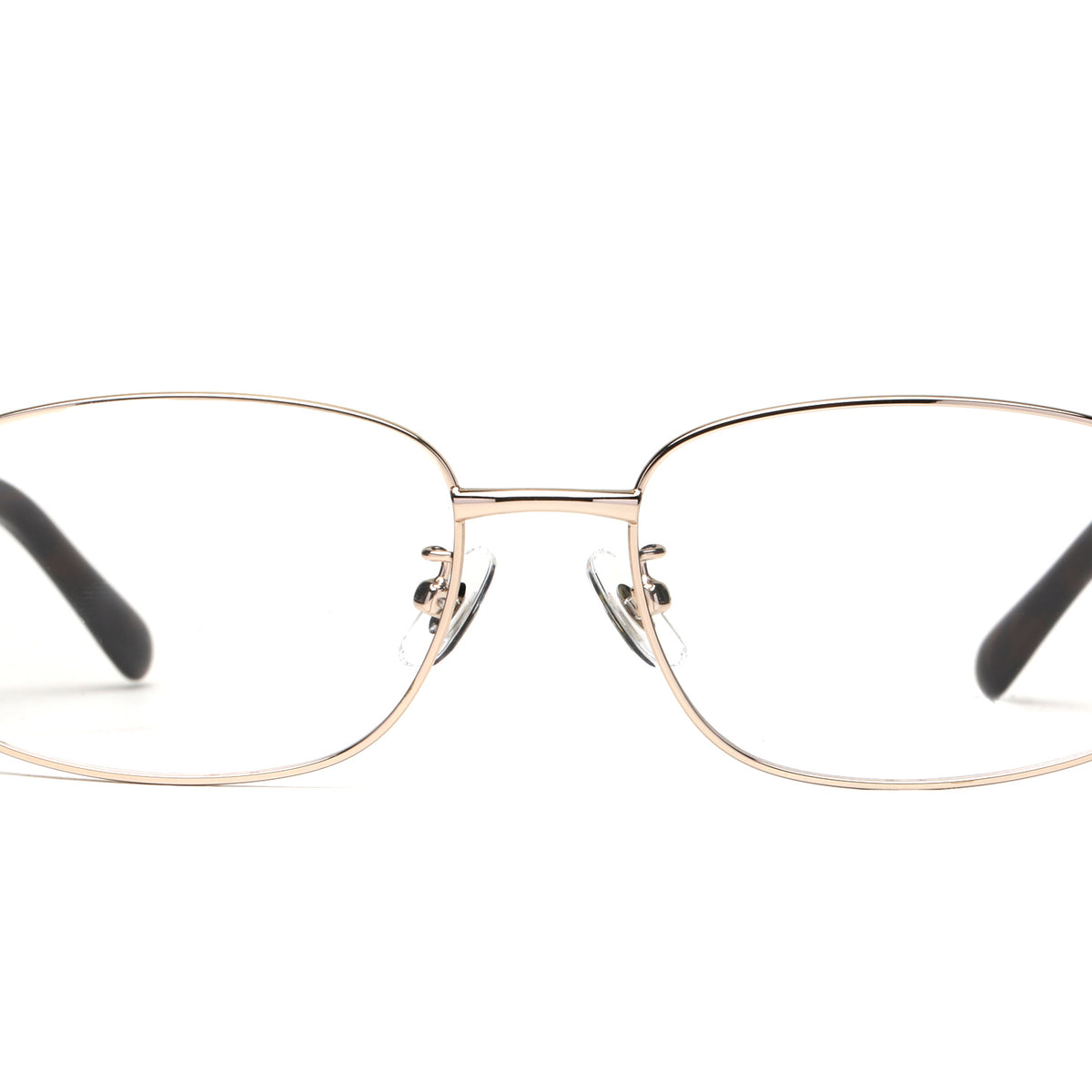 145MM XL Metal Spring Hinge Rectangle Eyeglasses | Oversized Eyeglasses ...