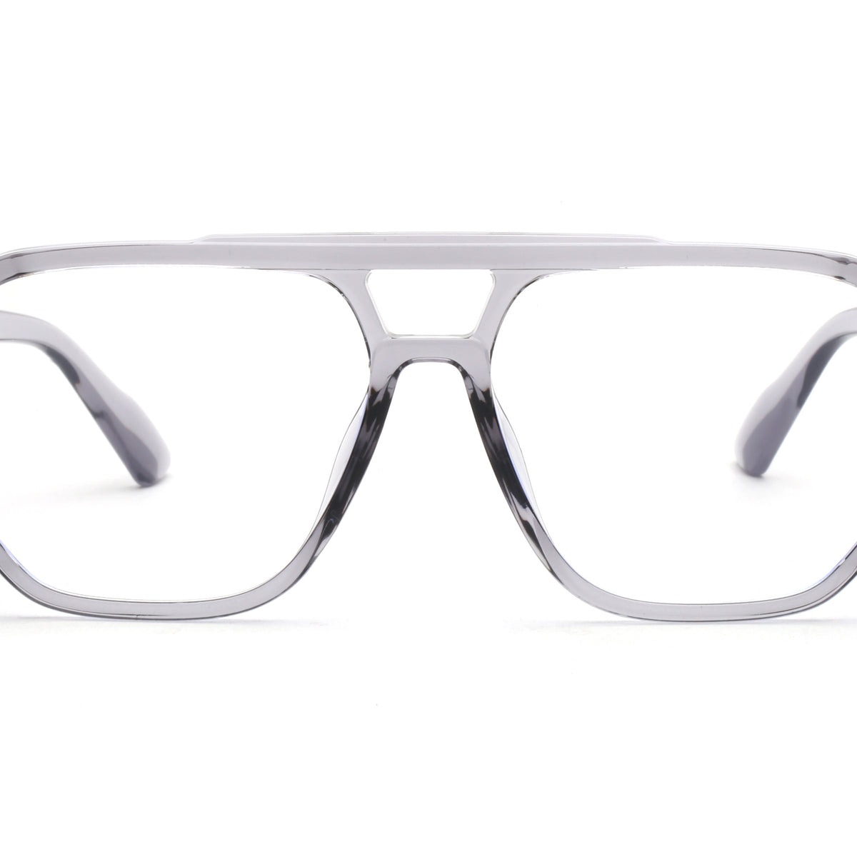 155MM Extra Large Metal Frame Optical Glasses | Oversized Eyeglasses ...