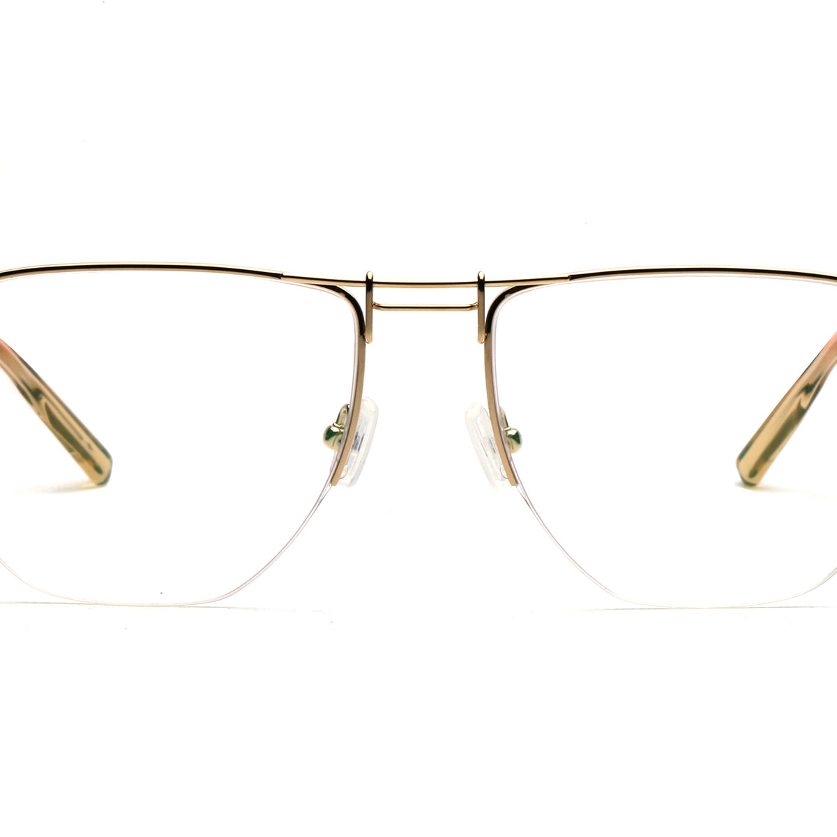 145MM XL Half Rim Glasses Frames| Oversized Eyeglasses for Big Heads ...